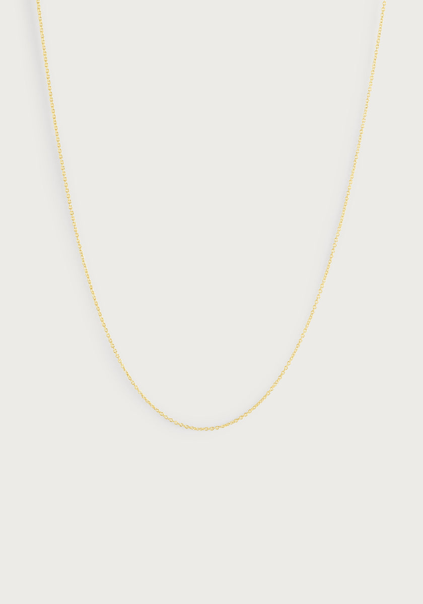 Anabel Aram Simple Chain Necklace, Gold – The Little House Shop