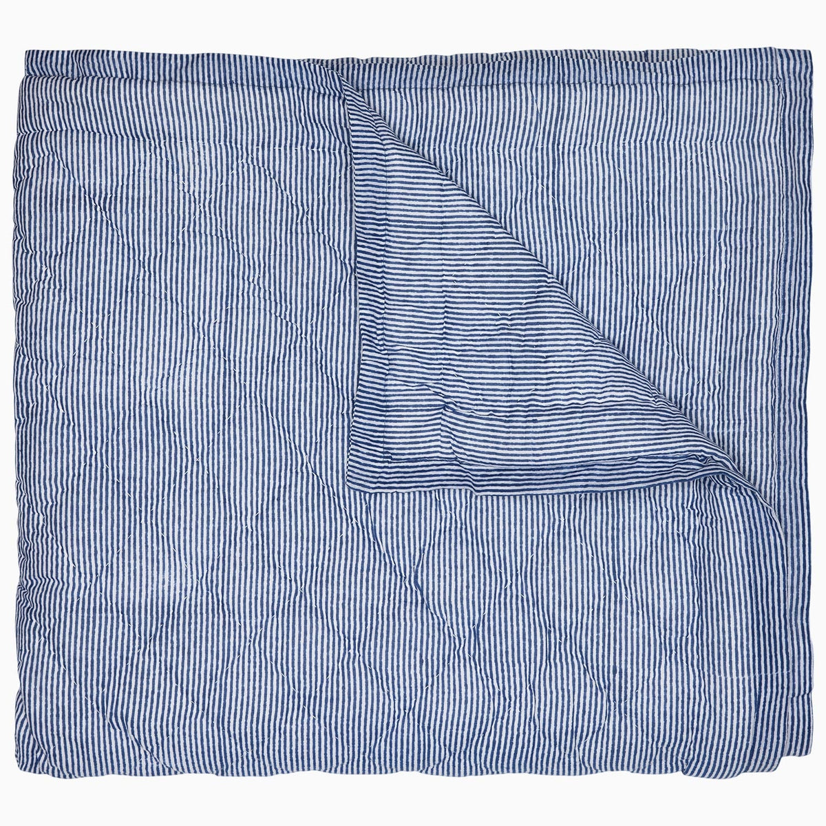 John Robshaw Nandi Indigo Coverlet – The Little House Shop