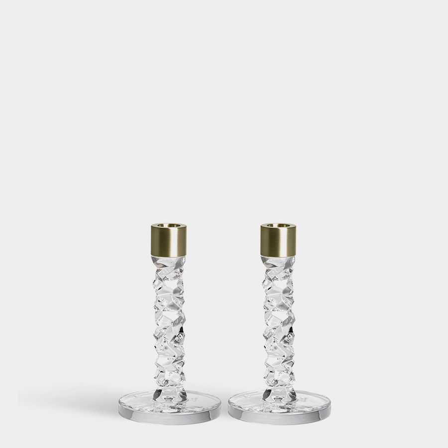 Carat Brass Candlesticks, Small – The Little House Shop
