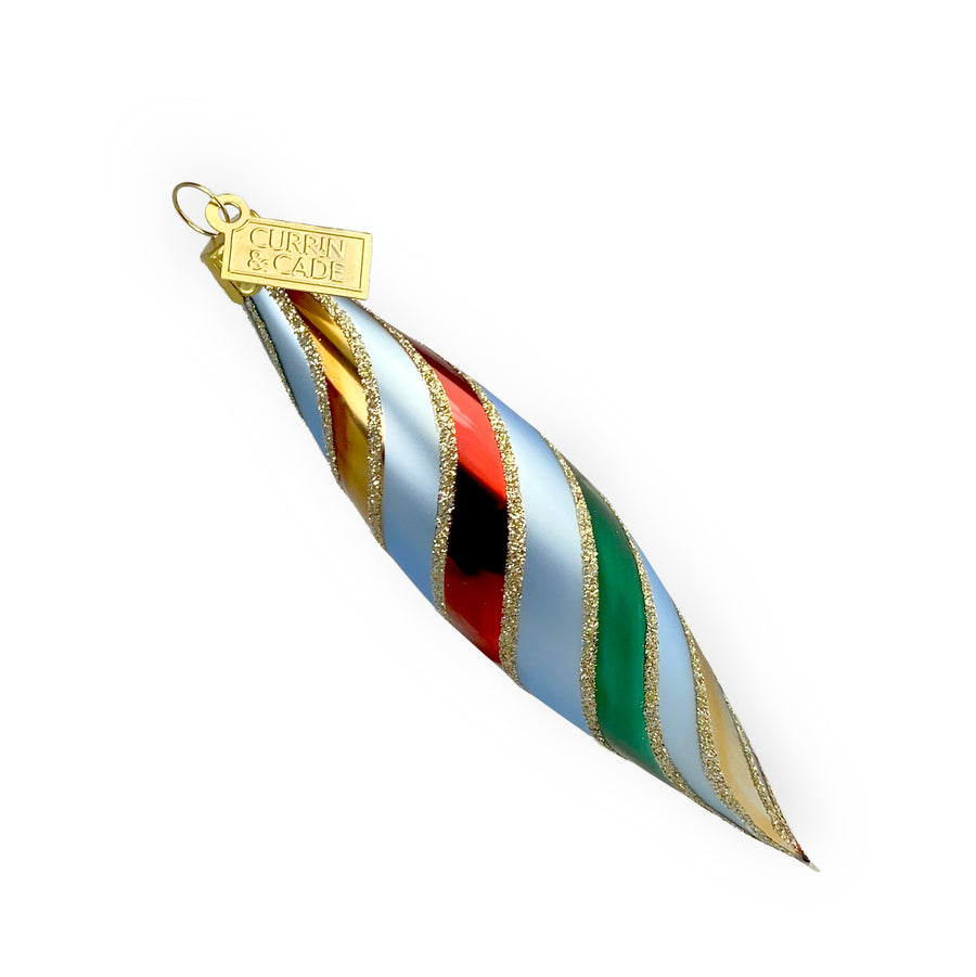 Teardrops & Stripes - Periwinkle / Multicolor – The Little House Shop