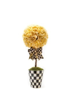 Yellow Topiary Drop In- Large – The Little House Shop